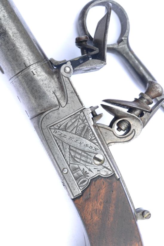 ZMW Militaria | Flintlock Pocket Pistol & Barrel Wrench By Wilkinson