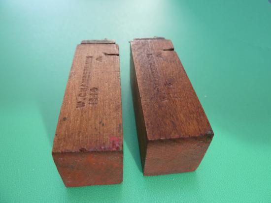 ZMW Militaria | WW2 Military Leatherworker's Broad Arrow Stamp