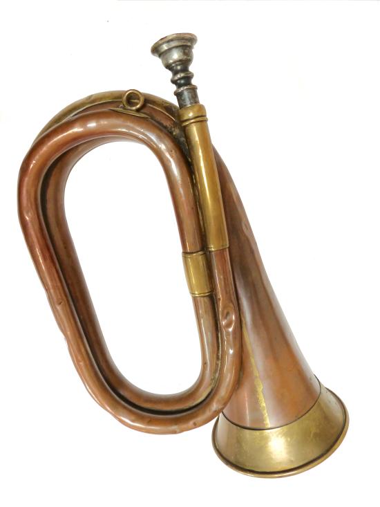 ZMW Militaria | Boer War Royal Garrison Artillery HRGA Bugle, 1903