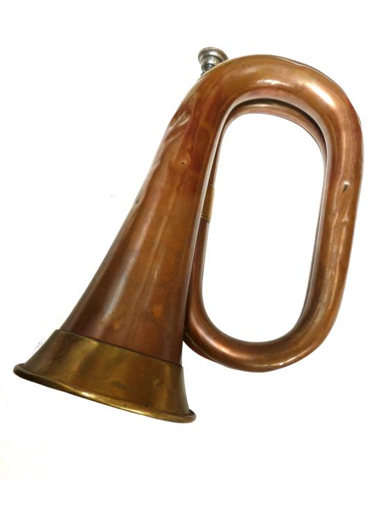 ZMW Militaria | Boer War Royal Garrison Artillery HRGA Bugle, 1903