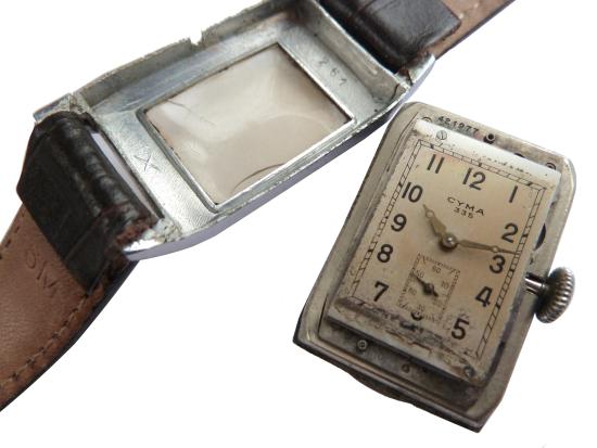 ZMW Militaria | WW2 Cyma 335 Tank Watch, c.1940