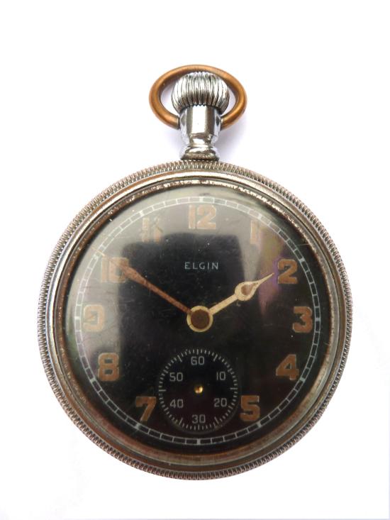 ZMW Militaria | WW2 Tank Commander's Elgin Watch c.1944