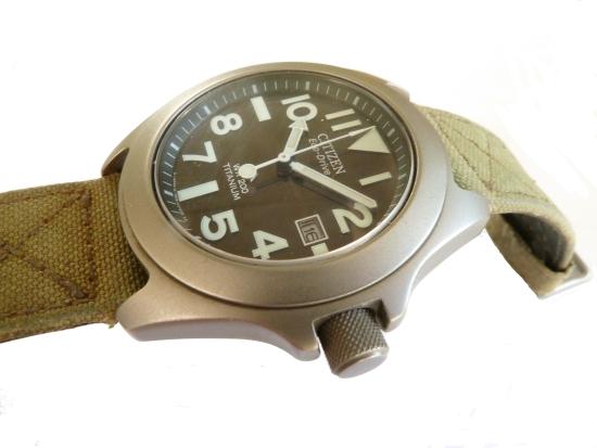 ZMW Militaria | Citizen Tough "Ray Mears" Titanium Watch, c.1995