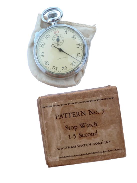 ZMW Militaria | WW2 Waltham Stopwatch, c.1942